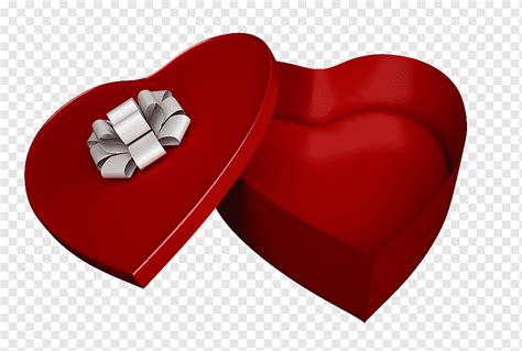 빨간 사탕 상자 열다 빈 빈 선물 상자 Png Pngwing