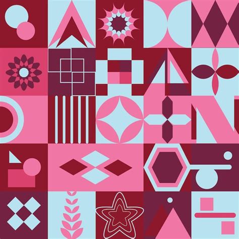 Premium Vector Neo Geometric Seamless Pattern