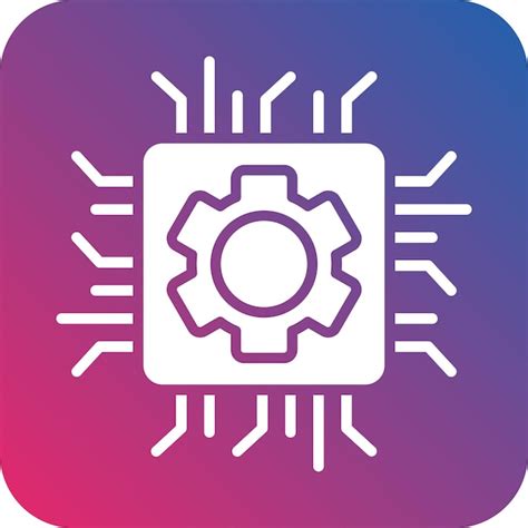 Premium Vector Vector Design Microchip Icon Style