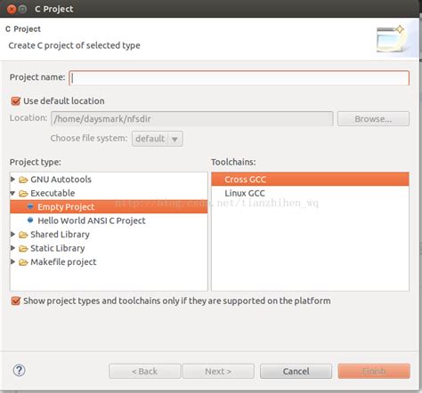 配置eclipse linux嵌入式 集成开发环境（编译部分）详细 eclipse 更换嵌入式编译器 csdn博客