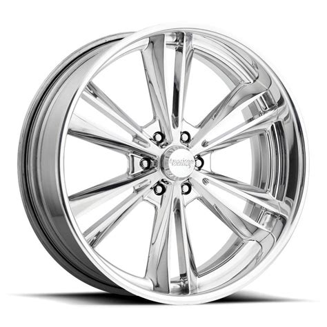 American Racing Forged Vf513 18x8 Blank Xxet 726cb Polished Wheel