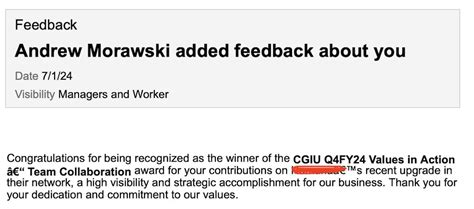 Umesh Jaiswal On Linkedin Happy To Recognised By Oracle Communications Evp And Gm Andrew Morawski