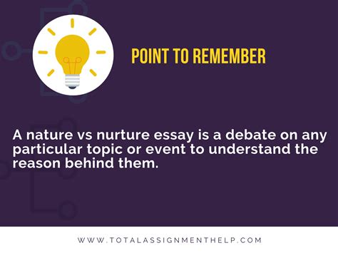 Nature Vs Nurture Essay A Guide And Introduction Toatal Assignment Help