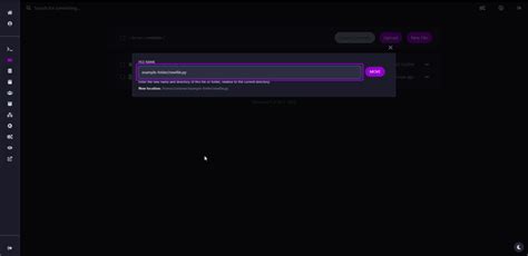 How To Move Files In Pterodactyl Cybrancee Knowledgebase