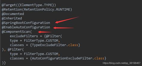 Springboot07 解读启动类中的三个重要注解功能springboot启动类三大注解的作用 Csdn博客