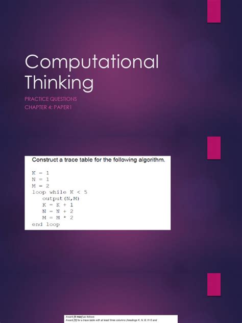 Computational Thinking Assignment Pdf