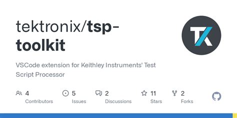 GitHub Tektronix Tsp Toolkit VSCode Extension For Keithley Instruments Test Script Processor