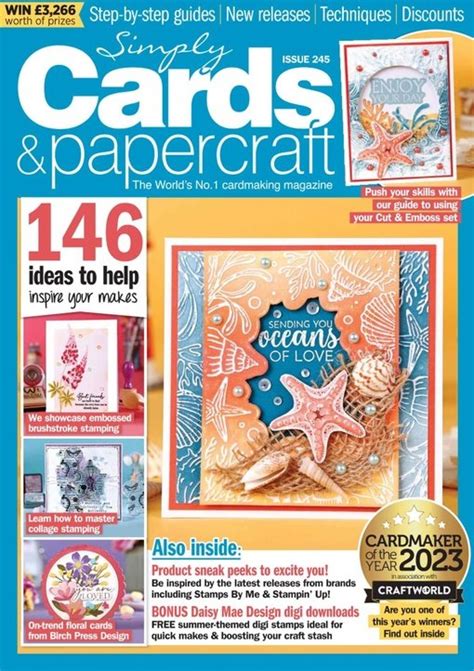 Simply Cards And Papercraft Issue 245 June 2023 Pdf Download Free