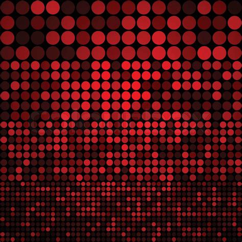 Abstract Dark Red Circles Seamless Pattern Background Stock Vector Colourbox