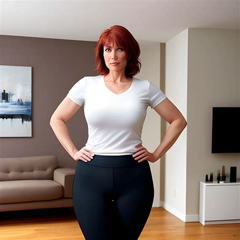 Short Tiny Thin And Skiny Girl With Narrow Straight Hips Standin