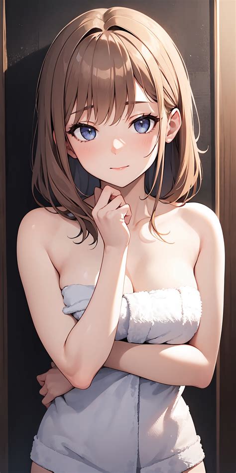 Girl Portrait Bare Shoulder Image Created By Tensor Art