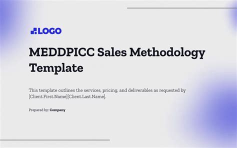Meddpicc Proposal Template Close High Stakes Deals Qwilr
