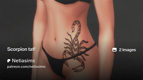 Scorpion Tat Netiasims Netiasims On Tumblr