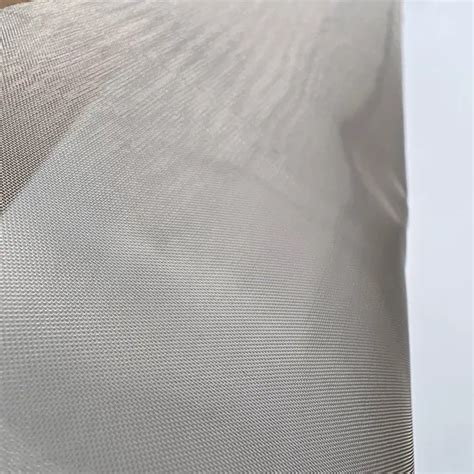 Faraday Mesh Fabric Radiation Blocking Copper Nickel Mesh Fabric