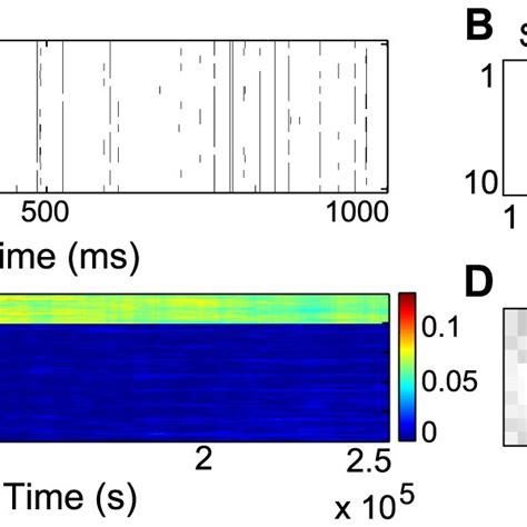 Bars In A Correlation Based Encoding A Example Of 20 Spike Trains Download Scientific