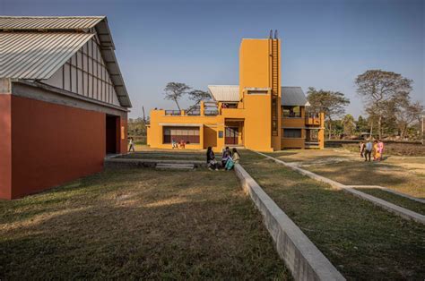 This Campus Uses A Pitched Roof Design To Connect Architecture With