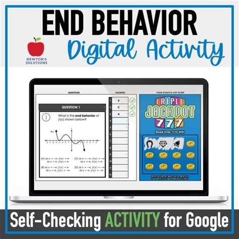 Polynomial End Behavior Self Checking Digital Activity By Newtons Solutions