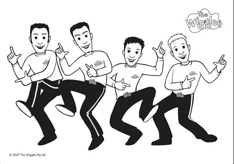 The Wiggles Coloring Pages [2025]