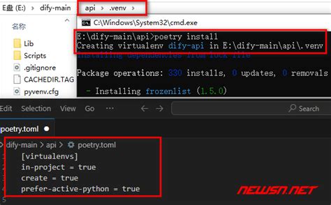 python项目管理poetrypoetry install的虚拟环境在哪里