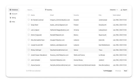 Boring Database Lead Directory Boilerplate
