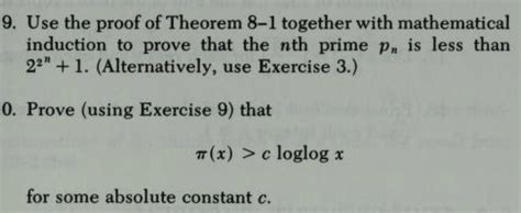 Solved Use The Proof Of Theorem Together With Chegg Com