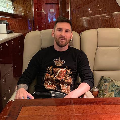 Cómo Es El Avión De Lionel Messi En El Que Viajó La Comitiva