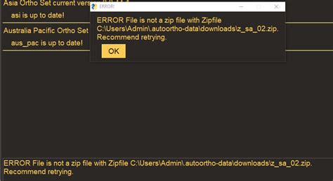 Error Downloading Sa Update · Kubilus1 Autoortho · Discussion 244 · Github
