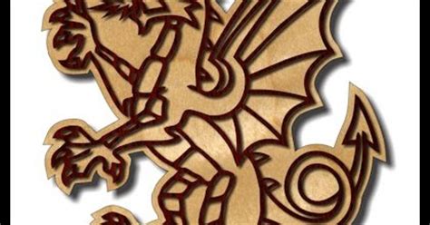 Scrollsaw Workshop The Dragon Scroll Saw Pattern