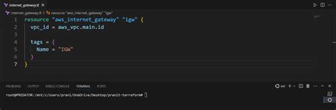 How To Create Aws Vpc Using Terraform Geeksforgeeks