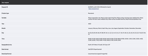 Clarification On Era5 Hourly Data Variable Names C3s Datasets And