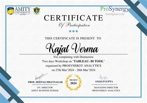Kajal Verma On Linkedin Tableau Businessintelligence