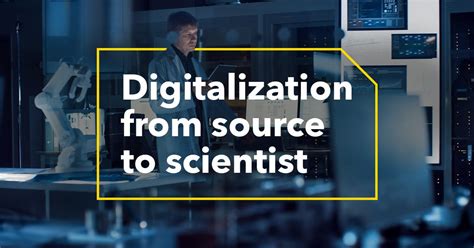 Digitalization From Source To Scientist — Developing A Data And Technology Driven Flexible Lab