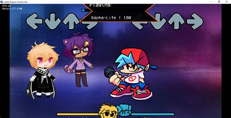 Emblem Vulcon In Gacha X FNF Ultimate Mod Pack By Lockeweisz