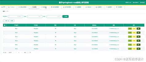 springboot java node python php基于springboot vue的线上学习系统【2024年毕设】 气象百事通系统