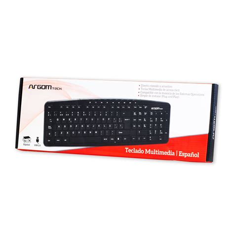 Argom English Usb Multimedia Keyboard Gs Com