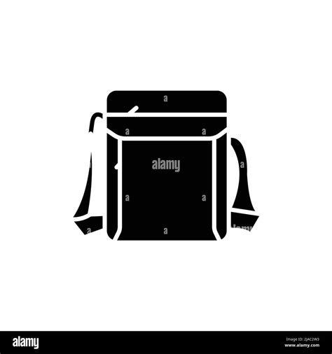 Elegant Man Bag Line Color Icon Isolated Vector Element Outline Pictogram For Web Page Mobile