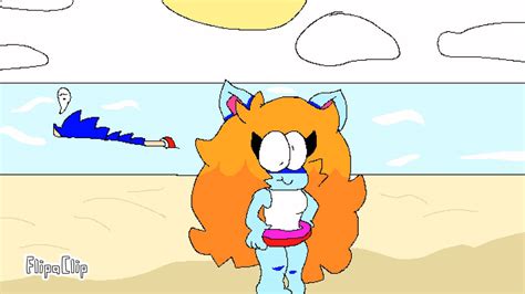 Out For A Swim Donisha By Pizzatowerfan1 On Deviantart