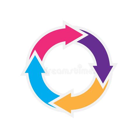 Infographic Circle Chart Stock Vector Illustration Of Circle 278541381