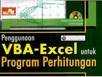 Penggunaan VBA Excel Untuk Program Perhitungan Sipilpedia