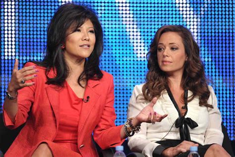 Julie Chen On Leah Remini Trying To Oust Her From The Talk Exclusive