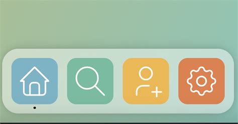 使用 Css 实现的 Dock 底部导航栏，可用作移动网页导航菜单