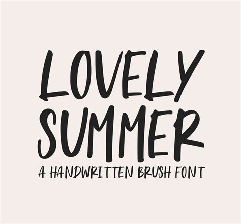 Handwritten Script Font Cute Script Font Modern Script Font Cursive