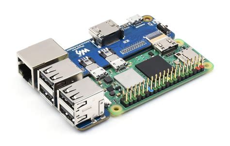 adapter für raspberry pi zero auf 3b waveshare 22382 botland