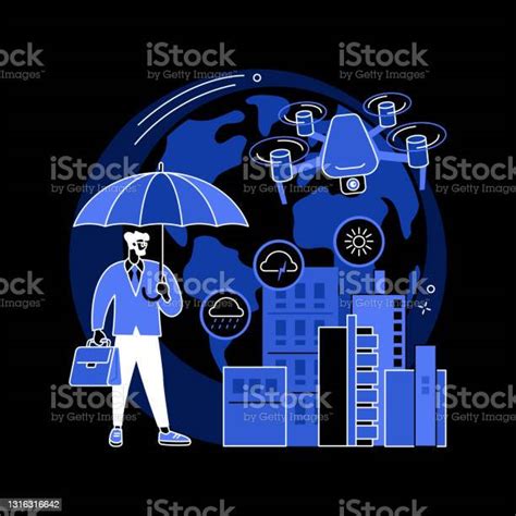 Meteorology Drones Abstract Concept Vector Illustration Stock Illustration Download Image Now