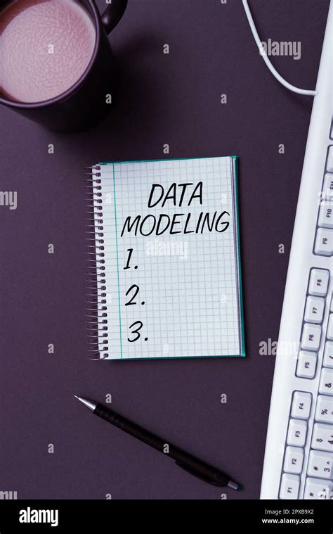 Handwriting Text Data Modeling Internet Concept Process Of