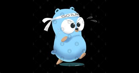 golang gopher go run golang phone case teepublic