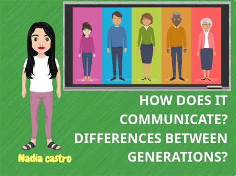 How Does It Communicate Differences Between Generations Free