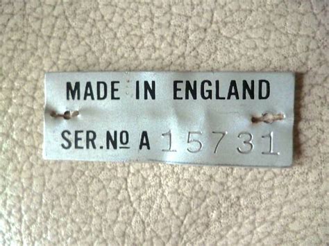 Marshall Rear Serial Plate. Rare! | Reverb