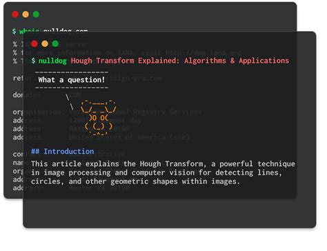 Hough Transform Explained Algorithms And Applications