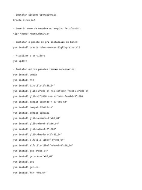 instalacao oracle 11g no ol pdf unix software free content